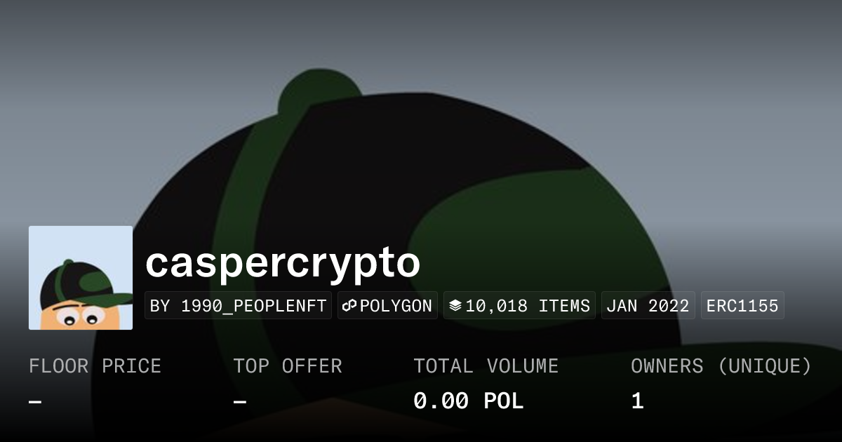 caspercrypto - Collection | OpenSea