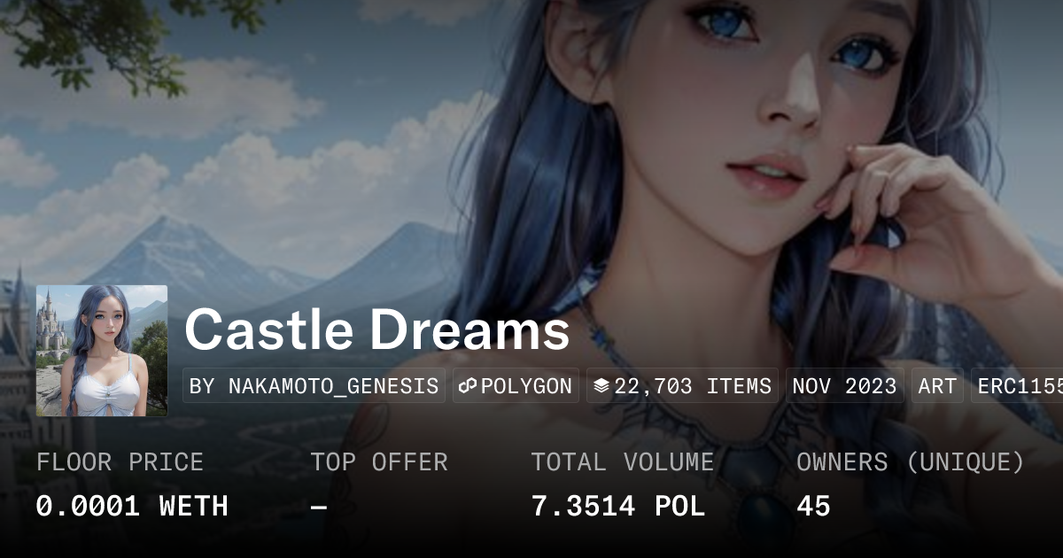 Castle Dreams - Collection | OpenSea