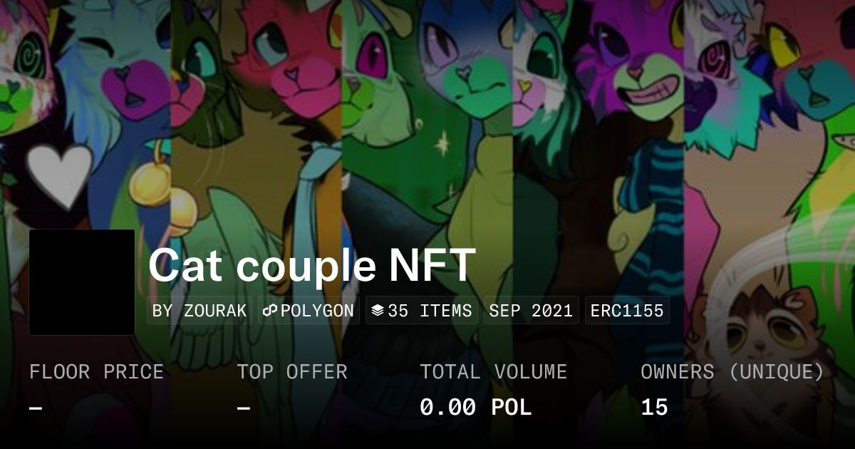 Cat couple NFT - Collection | OpenSea