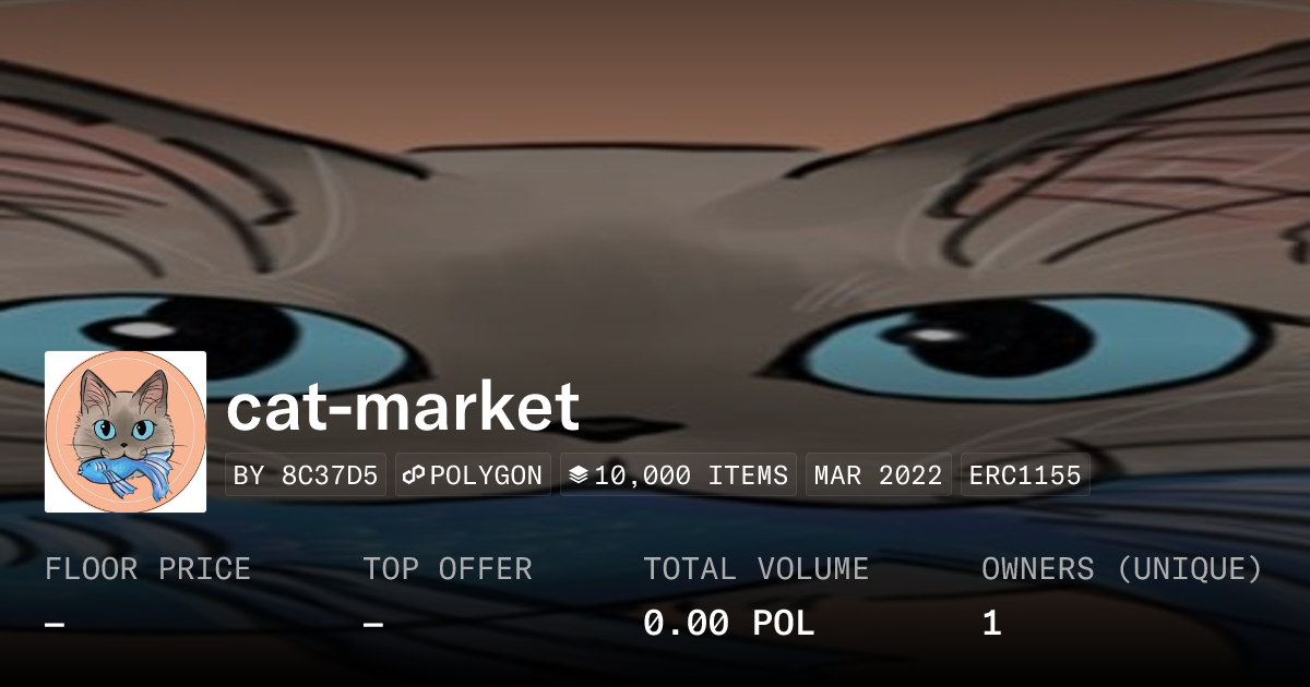 cat-market - Collection | OpenSea