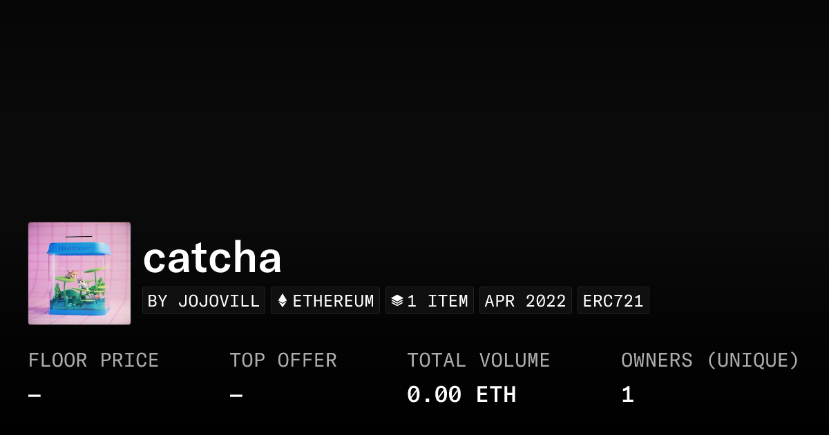 catcha - Collection | OpenSea