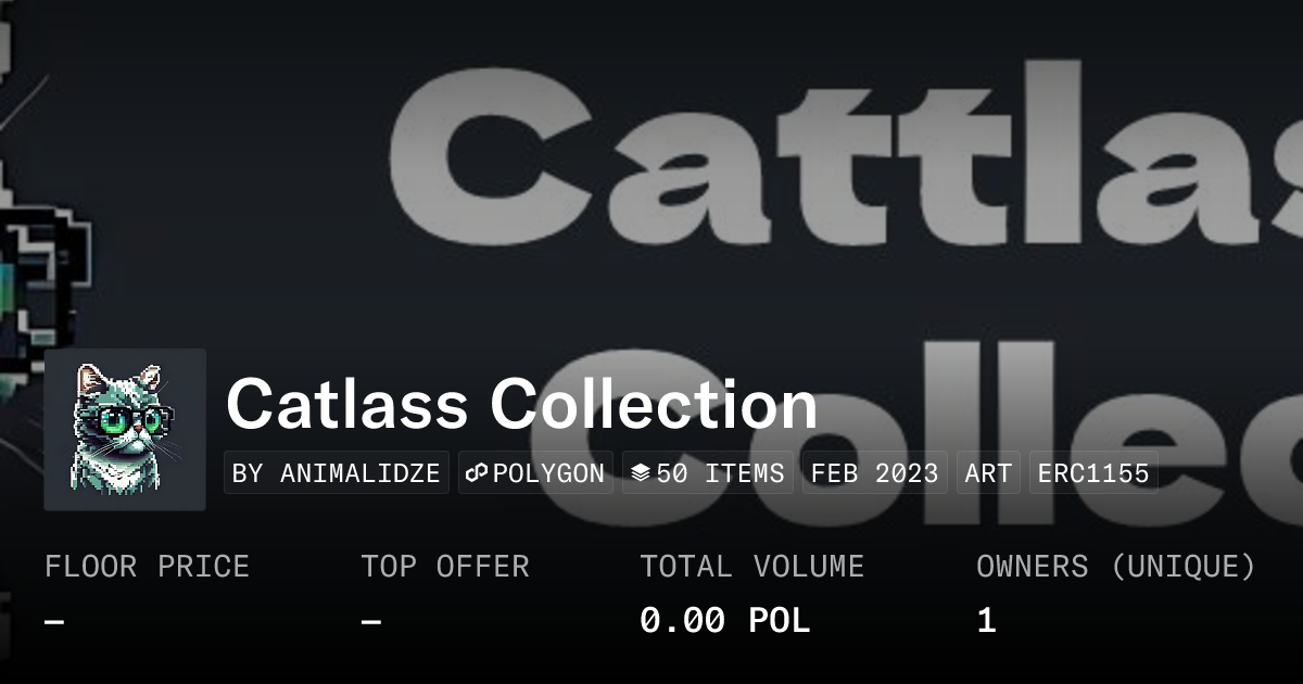 Catlass Collection - Collection | OpenSea