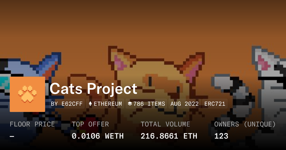 Cats Project - Collection | OpenSea