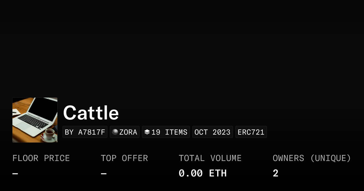 Cattle - Collection | OpenSea