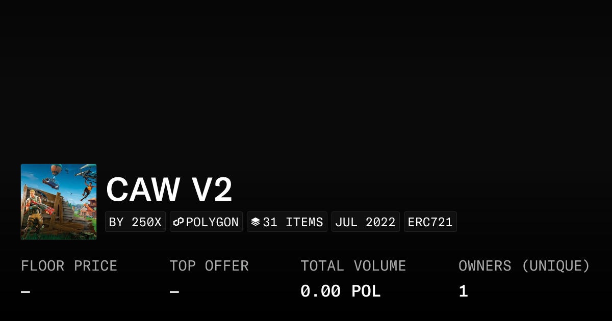 CAW V2 - Collection | OpenSea