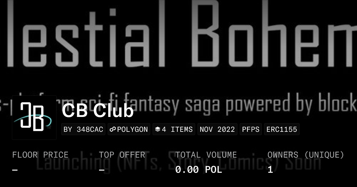 CB Club - Collection | OpenSea