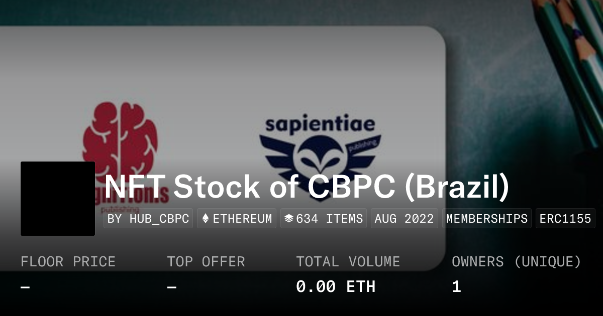 NFT Stock of CBPC (Brazil) - Collection | OpenSea