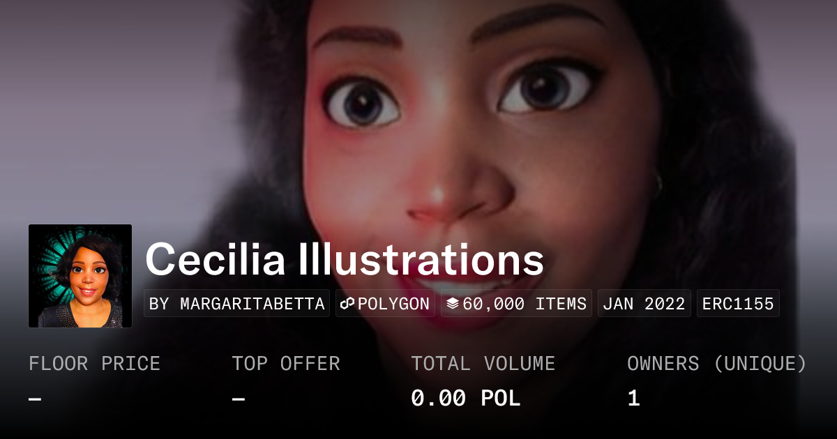 Cecilia Illustrations - Collection | OpenSea