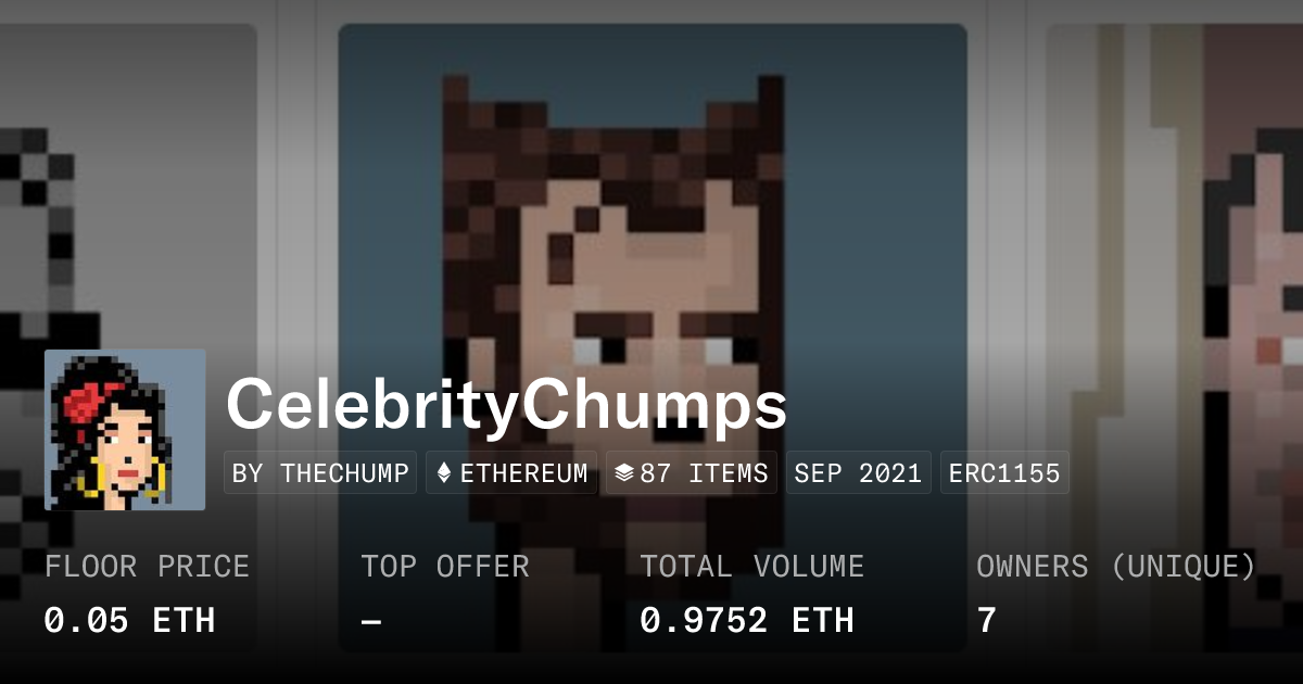 CelebrityChumps - Collection | OpenSea