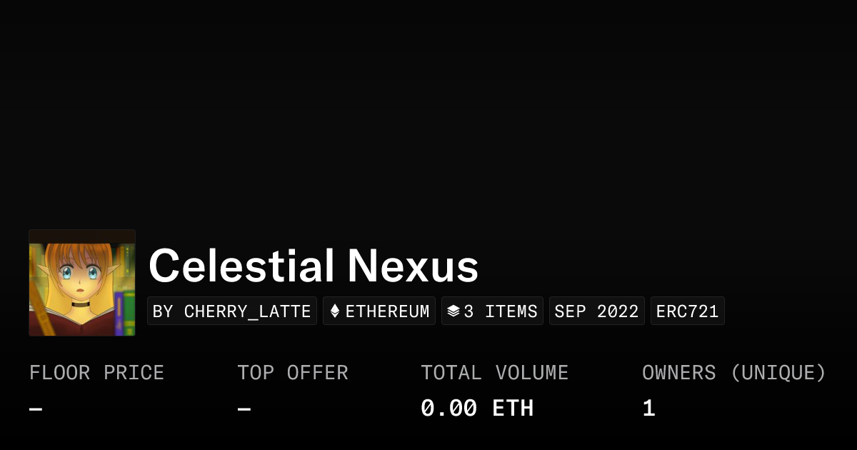 Celestial Nexus - Collection | OpenSea
