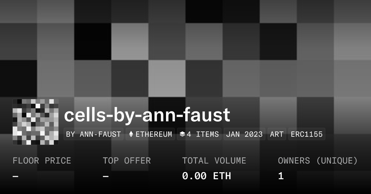 cells-by-ann-faust - Collection | OpenSea