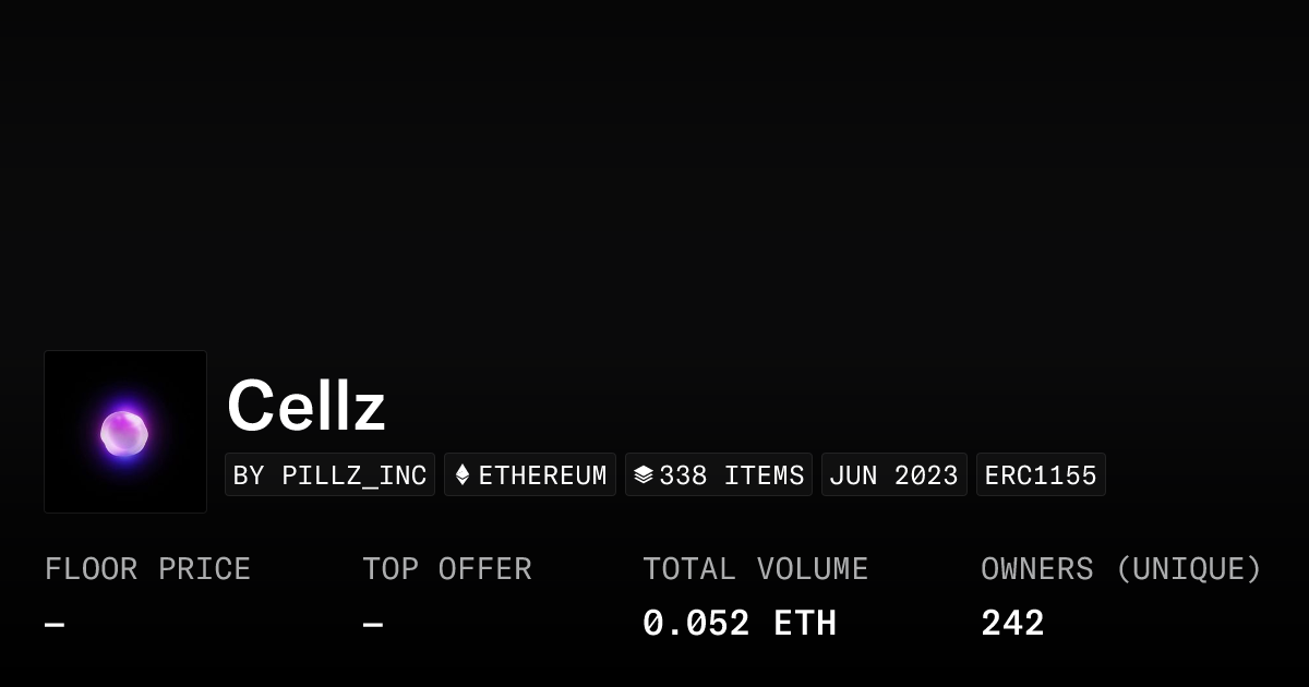 Cellz - Collection | OpenSea