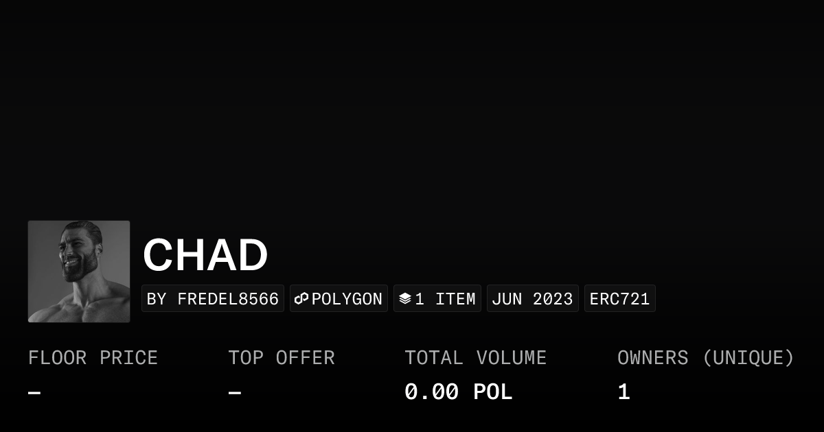 CHAD - Collection | OpenSea