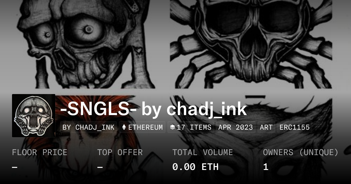 -SNGLS- by chadj_ink - Collection | OpenSea