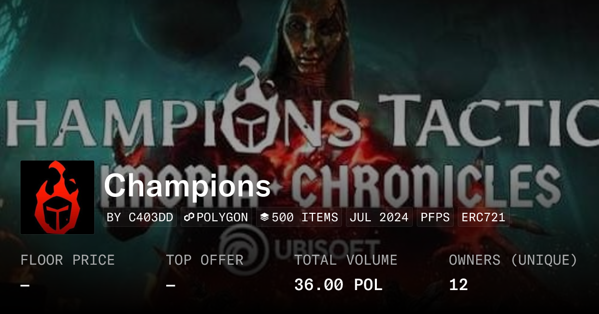Champions - Collection | OpenSea