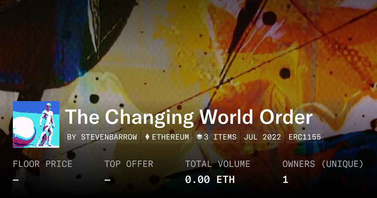 The Changing World Order - Collection | OpenSea