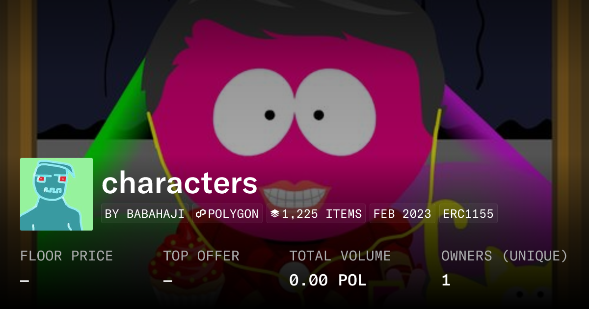 characters - Collection | OpenSea