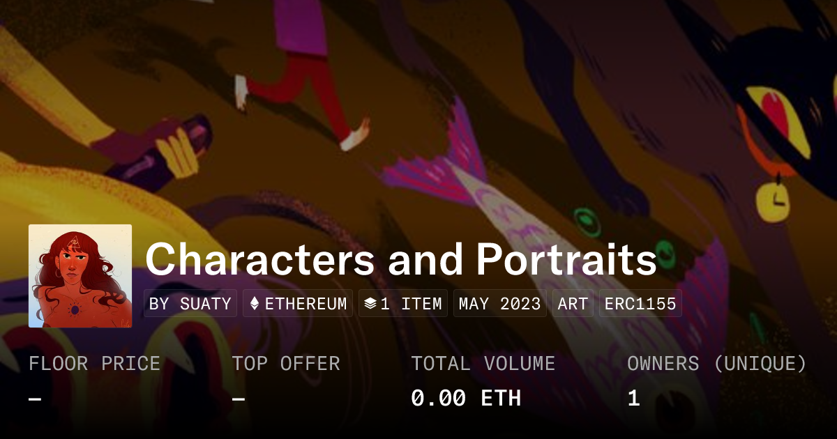 Characters and Portraits - Collection | OpenSea