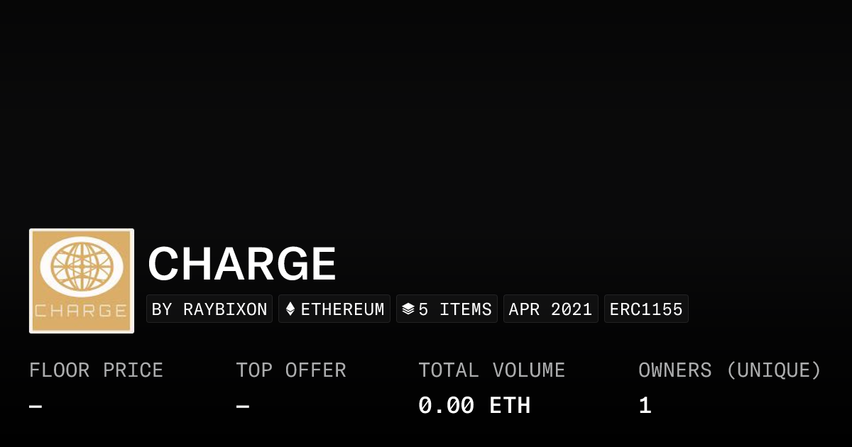CHARGE - Collection | OpenSea