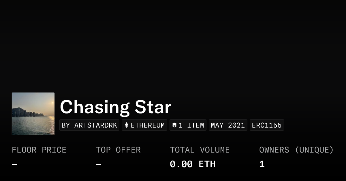 Chasing Star - Collection | OpenSea