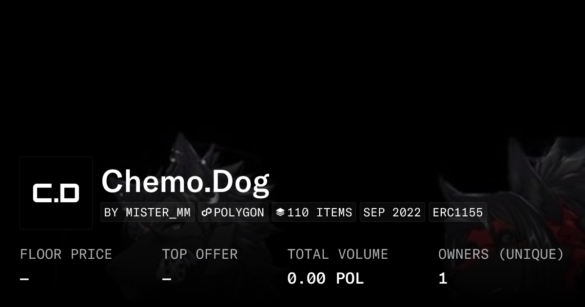 Chemo.Dog - Collection | OpenSea