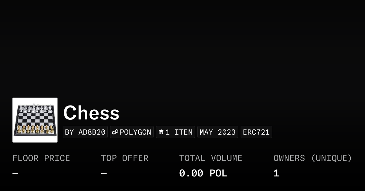 Chess - Collection | OpenSea