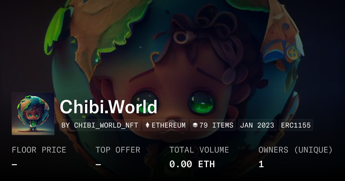 Chibi.World - Collection | OpenSea