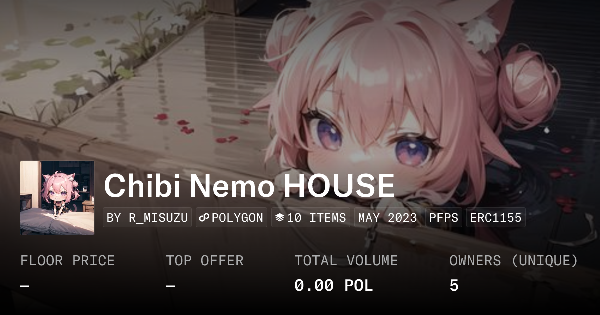 Chibi Nemo HOUSE - Collection | OpenSea
