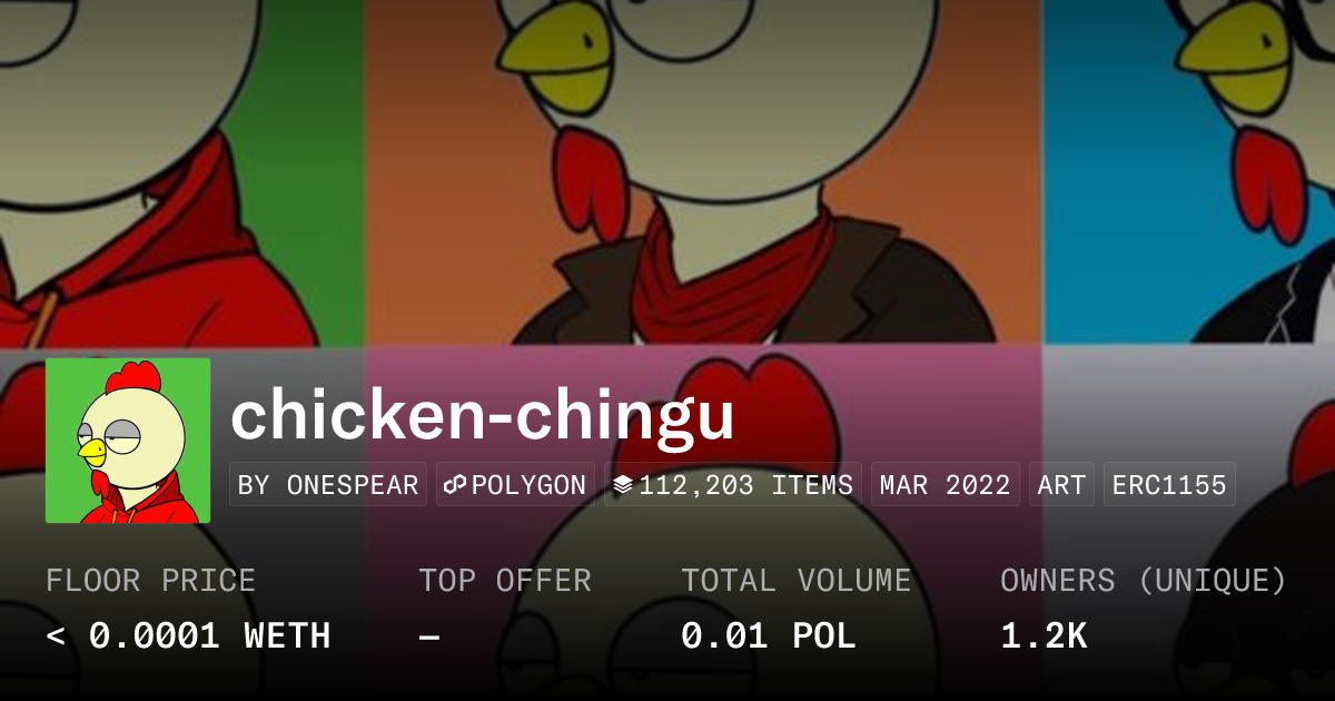 chicken-chingu - Collection | OpenSea