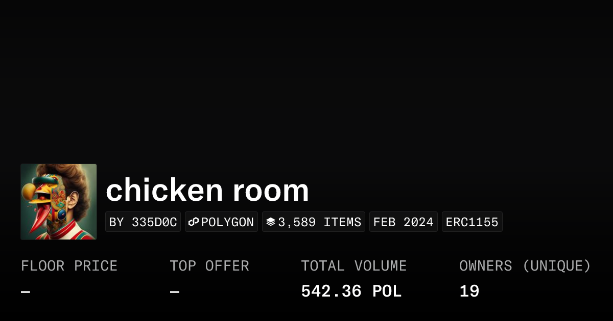 chicken room - Collection | OpenSea