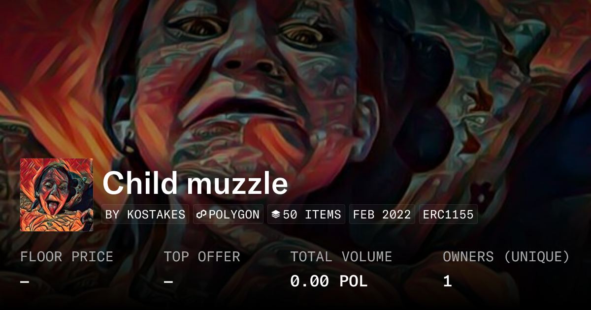 Child muzzle - Collection | OpenSea