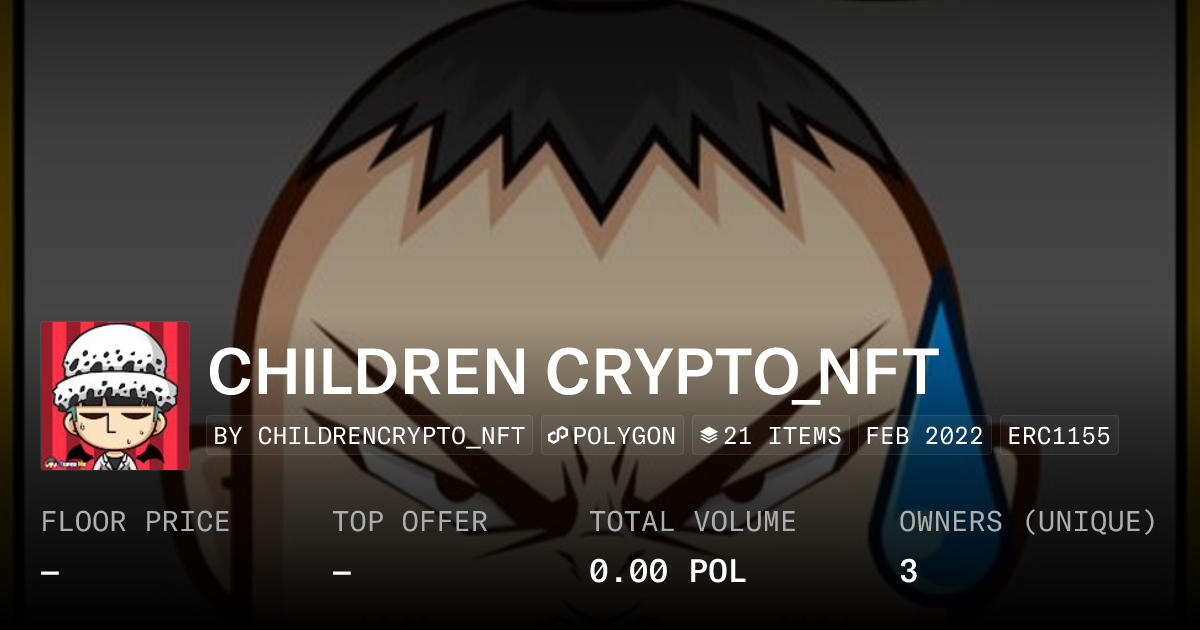 CHILDREN CRYPTO_NFT - Collection | OpenSea