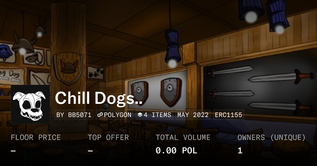 Chill Dogs.. - Collection | OpenSea