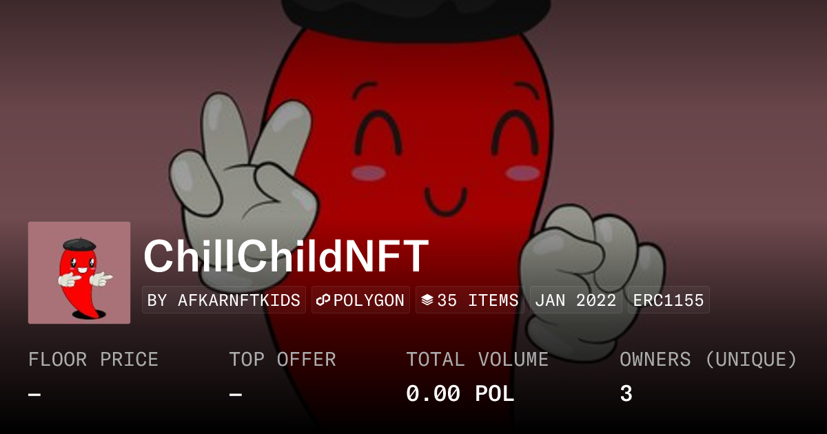 ChillChildNFT - Collection | OpenSea
