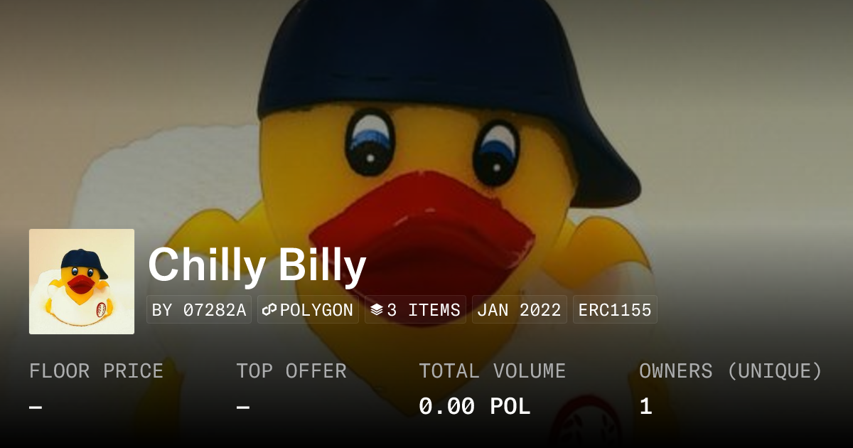 Chilly Billy - Collection | OpenSea