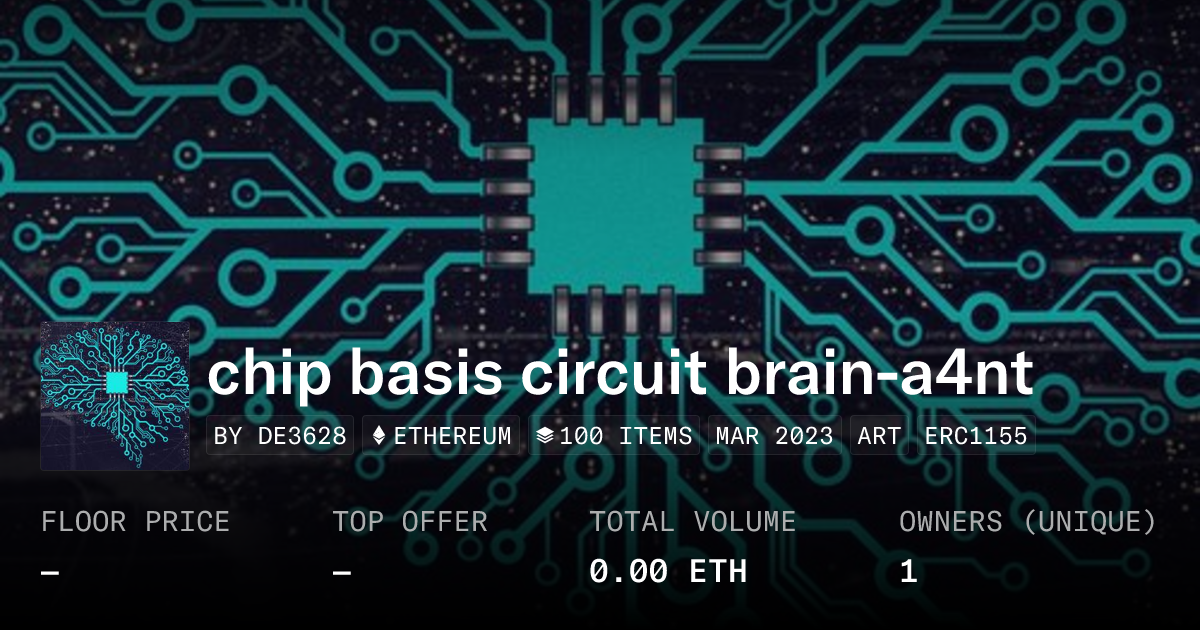 chip basis circuit brain-a4nt - Collection | OpenSea