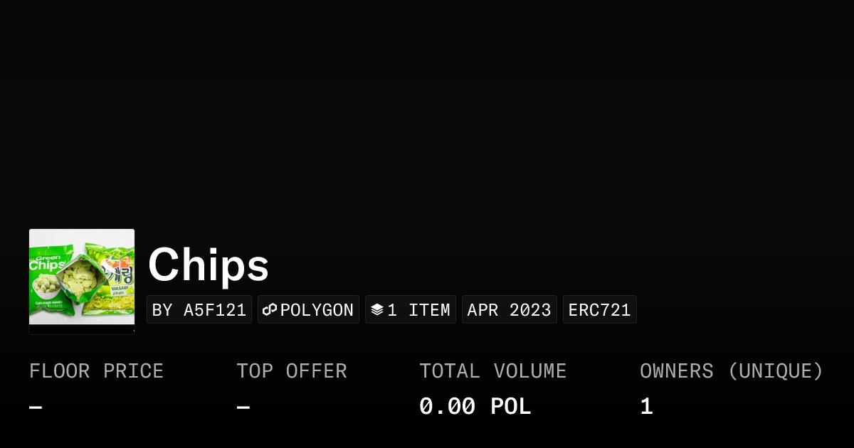 Chips - Collection | OpenSea