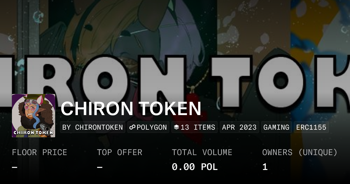 CHIRON TOKEN - Collection | OpenSea
