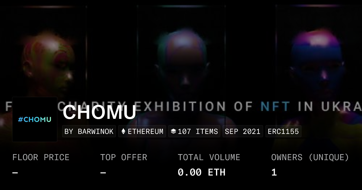 CHOMU - Collection | OpenSea
