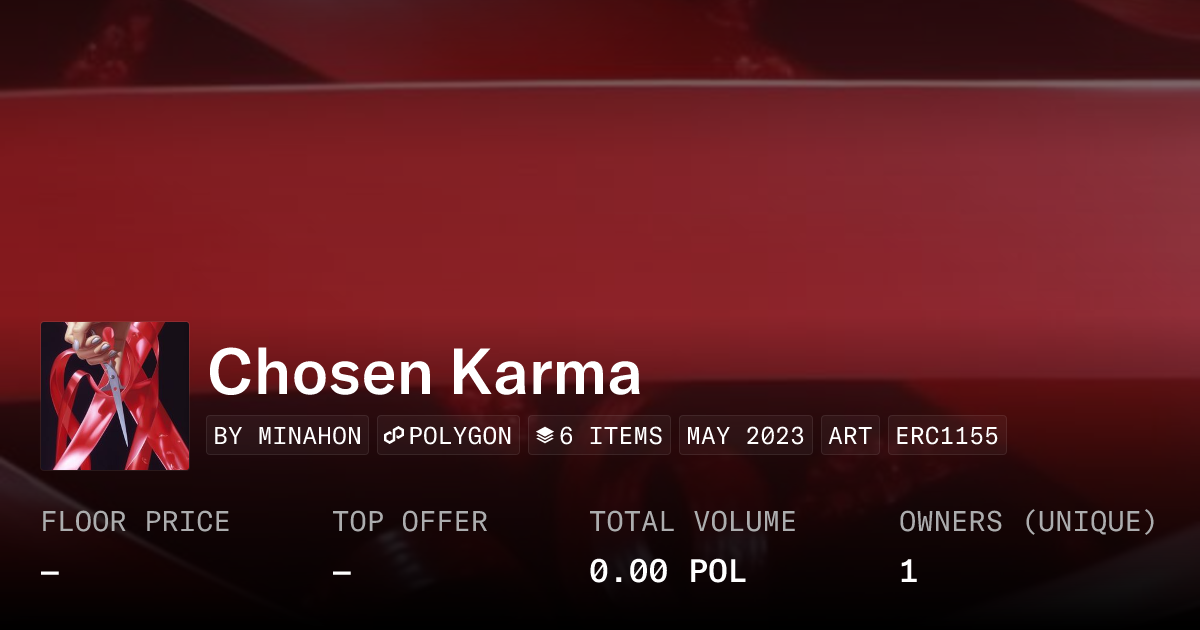 Chosen Karma - Collection | OpenSea