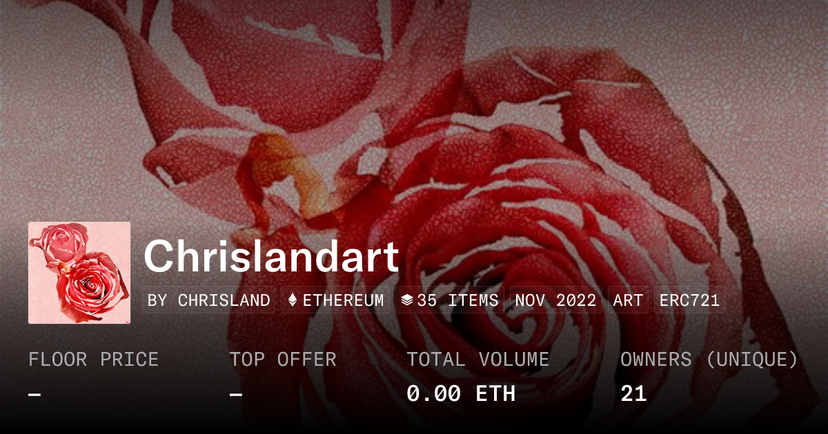 Chrislandart - Collection | OpenSea