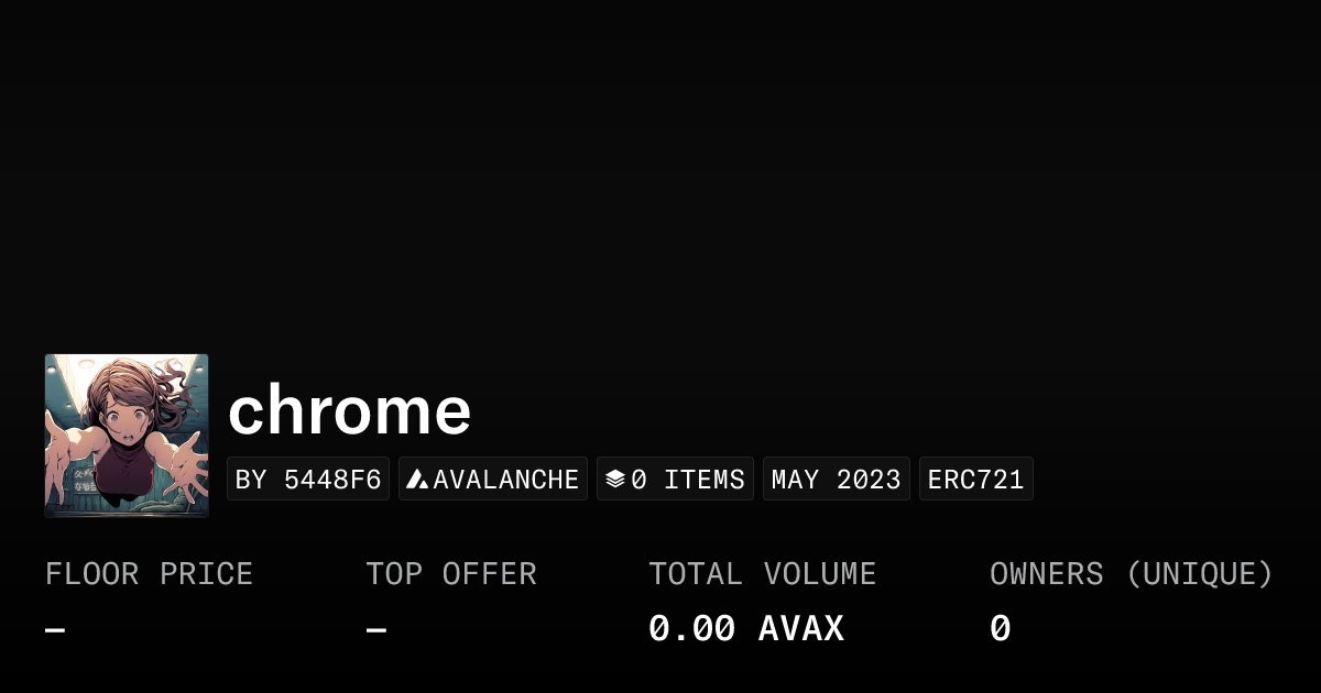 chrome - Collection | OpenSea