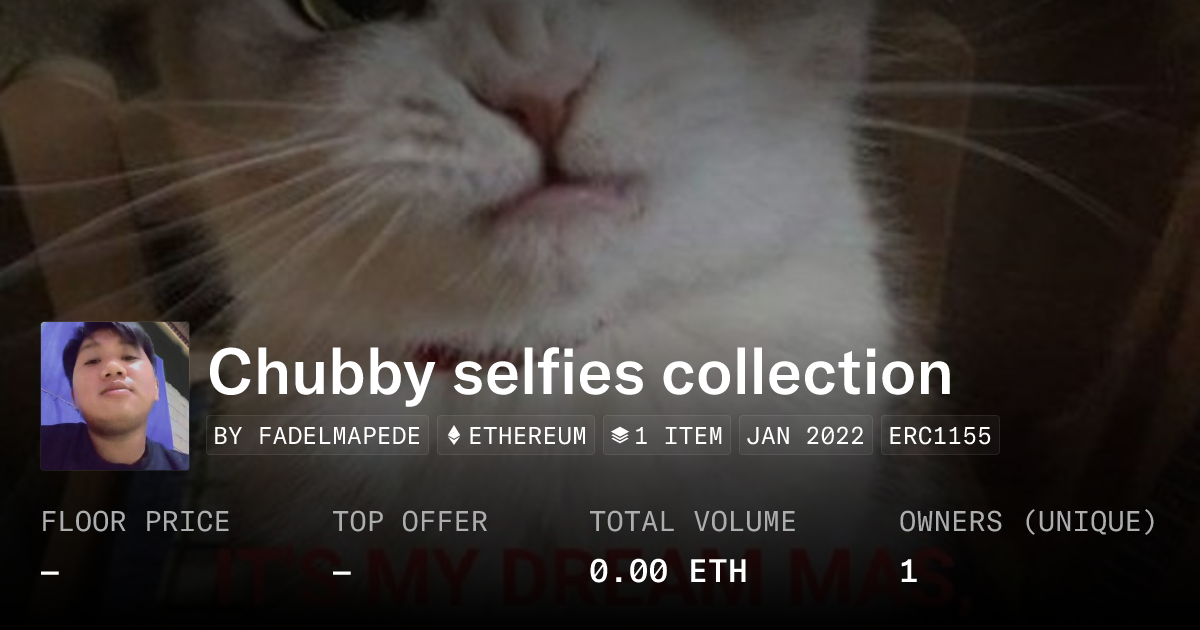 Chubby selfies collection - Collection | OpenSea