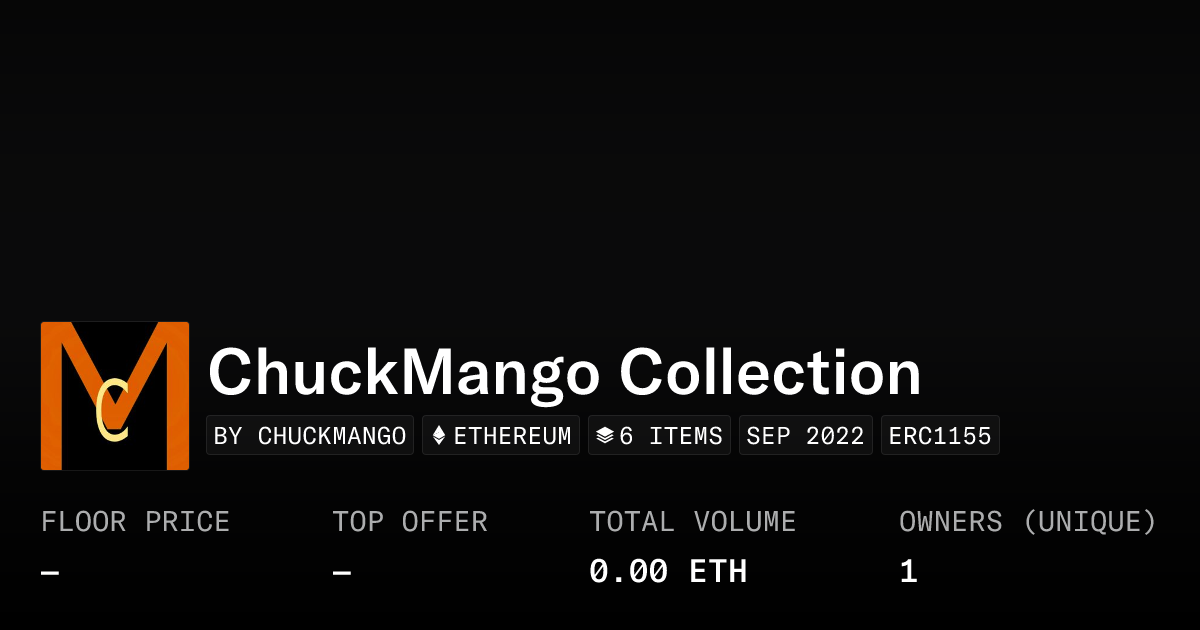ChuckMango Collection - Collection | OpenSea