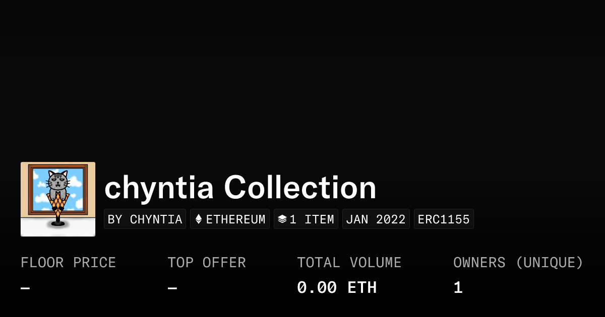 chyntia Collection - Collection | OpenSea