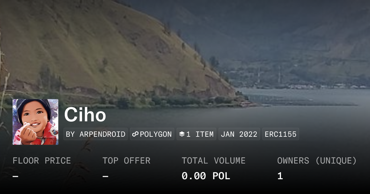 Ciho - Collection | OpenSea