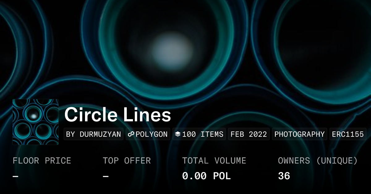 Circle Lines - Collection | OpenSea