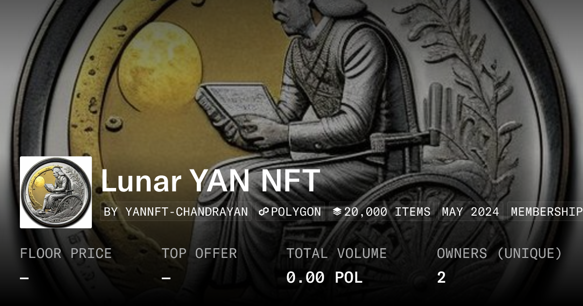 Lunar YAN NFT - Collection | OpenSea