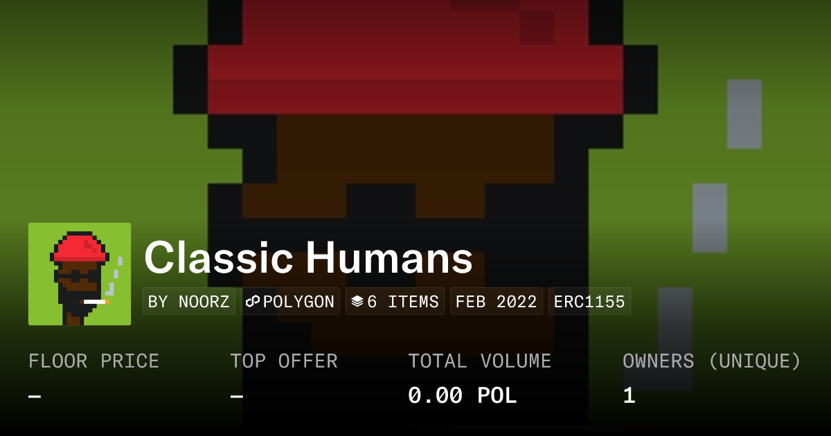 Classic Humans - Collection | OpenSea