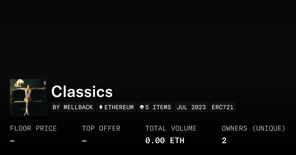 Classics - Collection | OpenSea